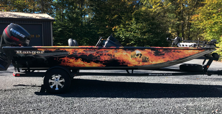 VFX Bass Boat Wraps